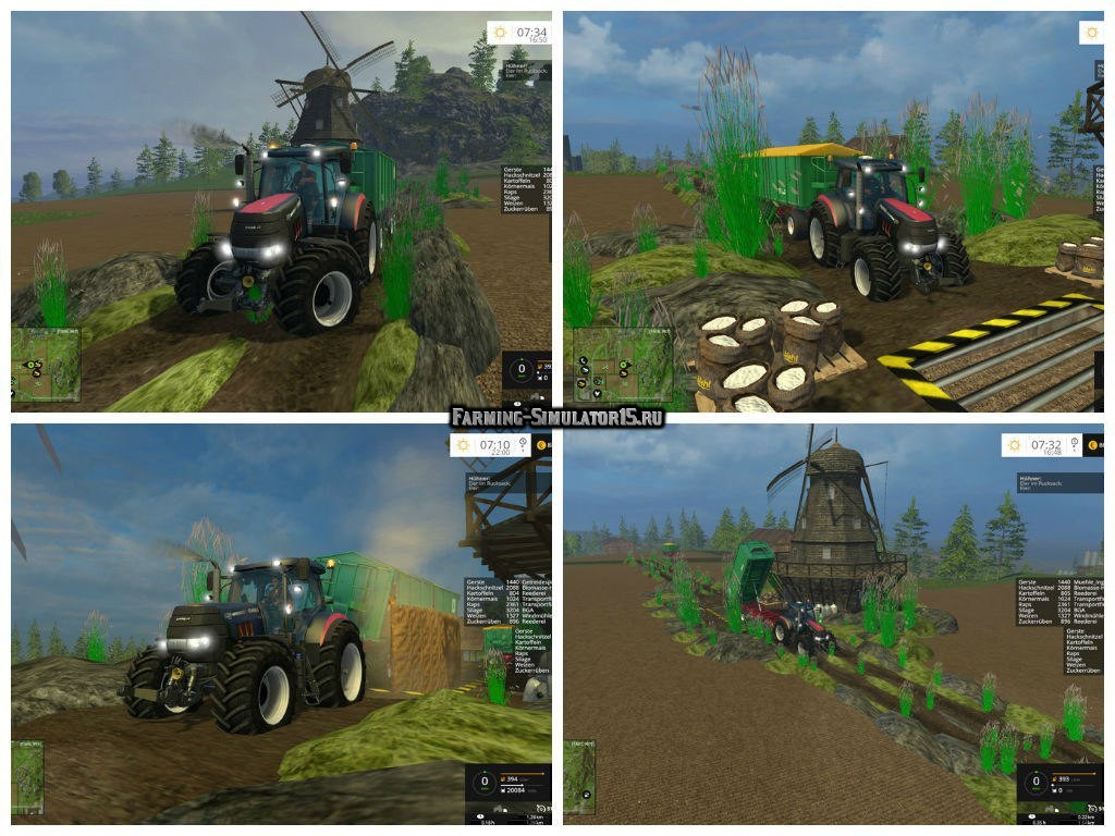 Мод трактор Case Puma 230 CVX Platinum Edition v 3.0 Farming Simulator 2015